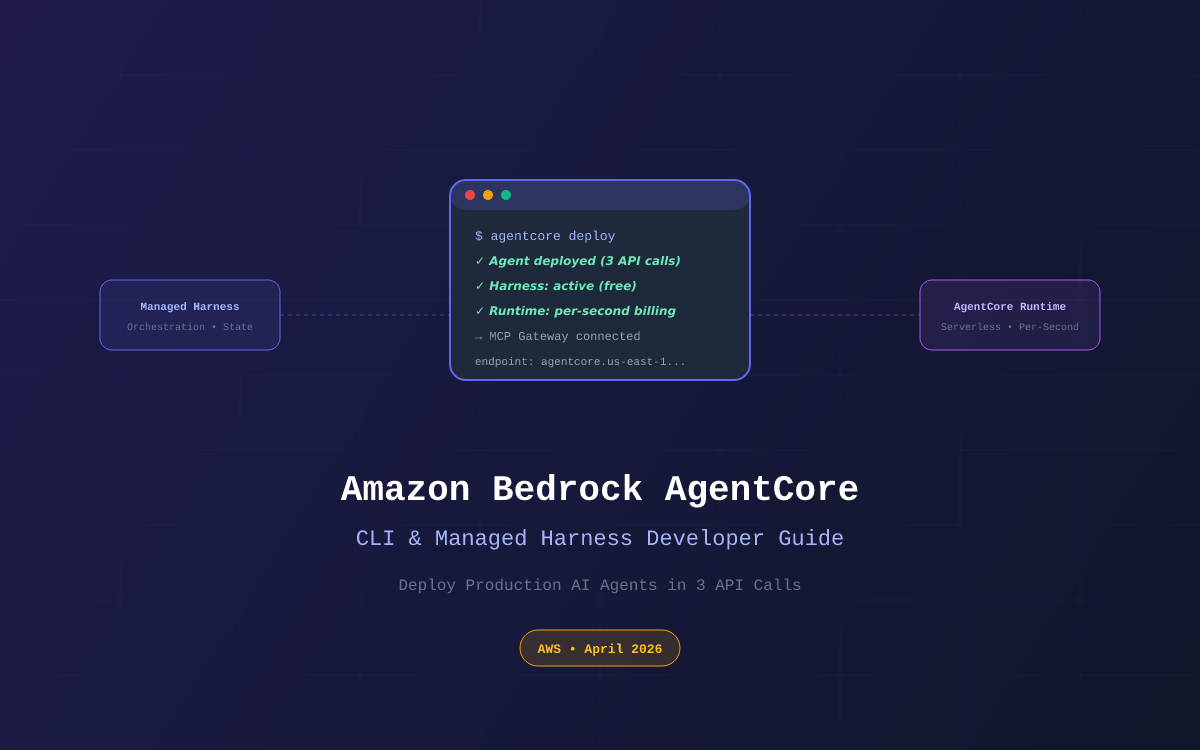 Amazon Bedrock AgentCore CLI & Managed Harness Guide | Lushbinary